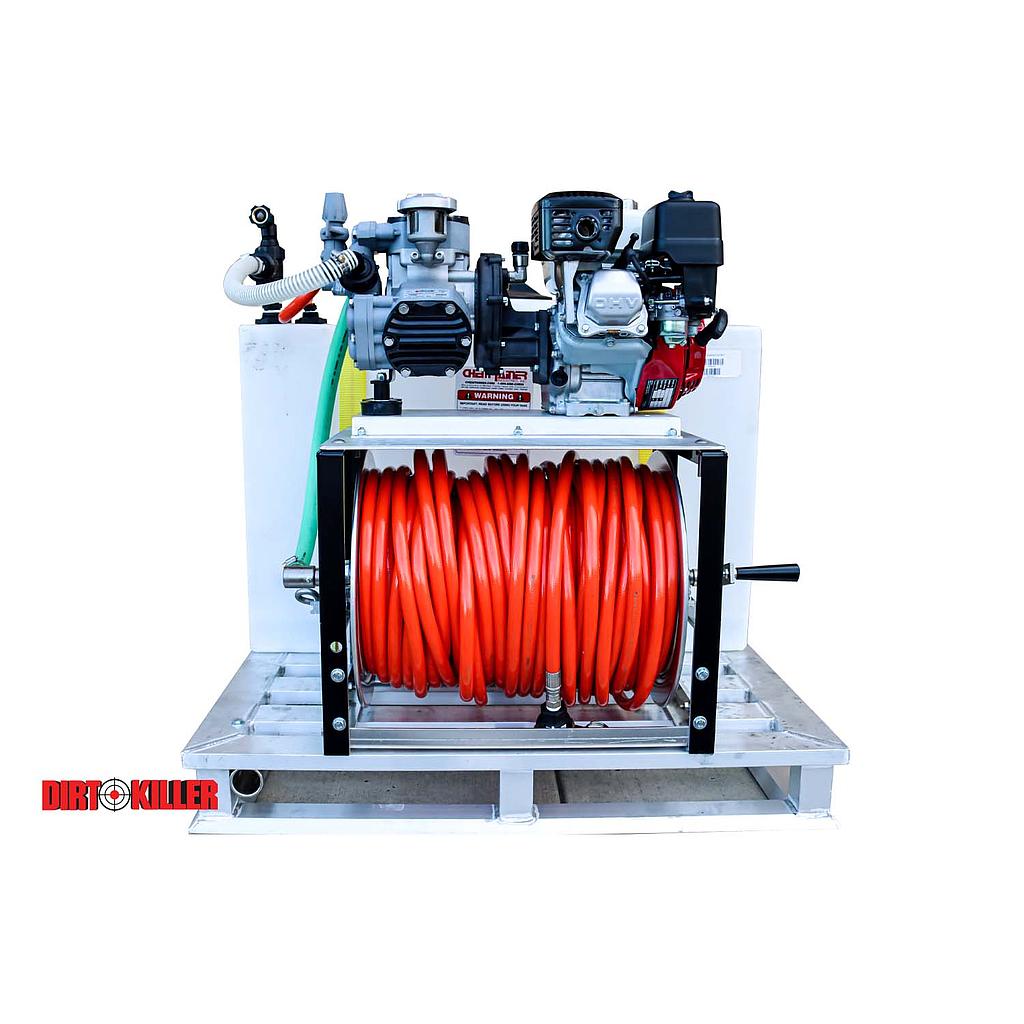 10 Meter Blitz Soft Wash Skid With Comet P40 Chemical Pump and Aluminum ...